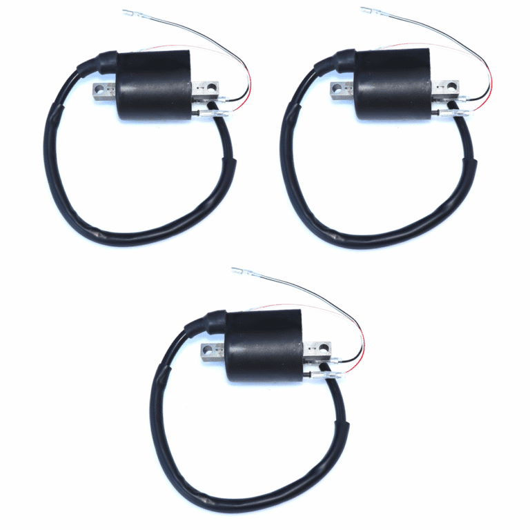 Set of 3 Kawasaki H1 KH500 | H1 E/F HT Ignition Coils - Rex's Speed Shop