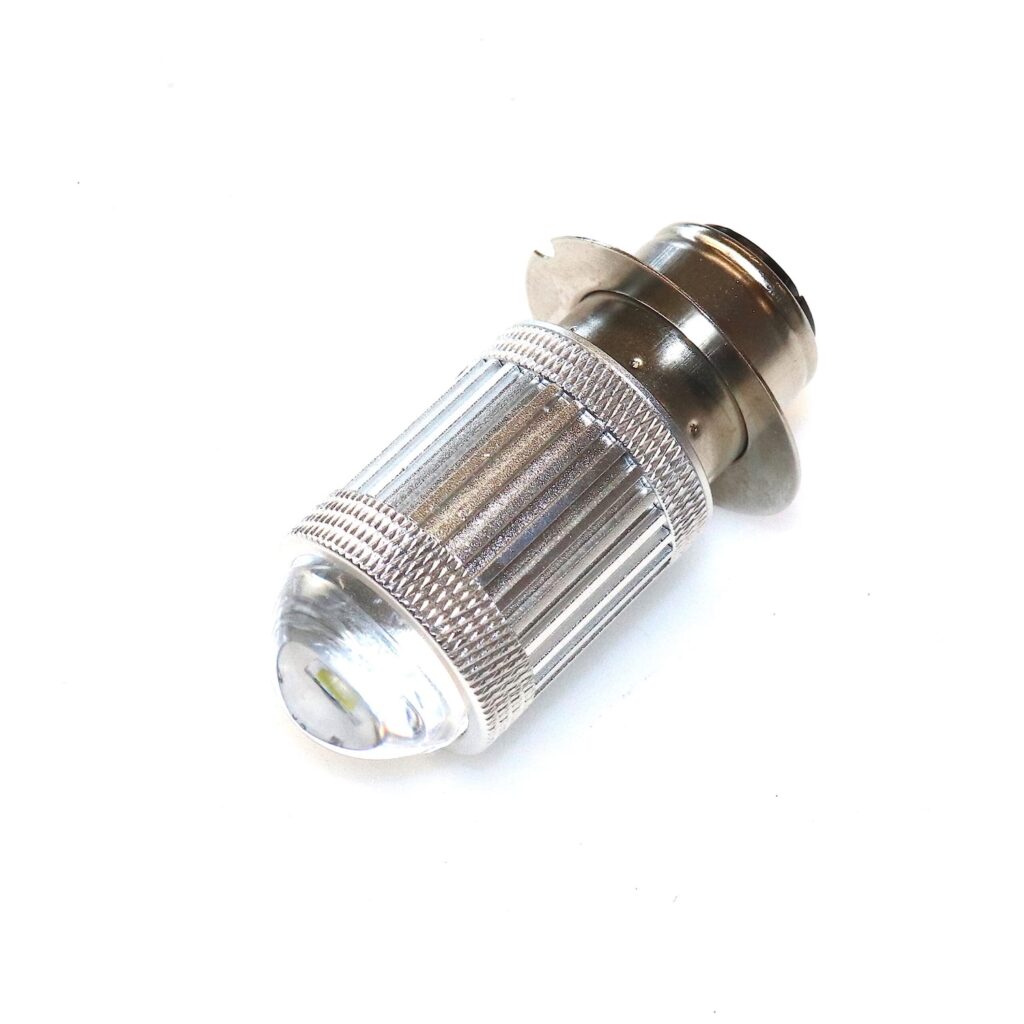 LED Lucas BPF P36D Headlamp Bulb 6V | 12V | Dynamo Saver - Rex's Speed Shop