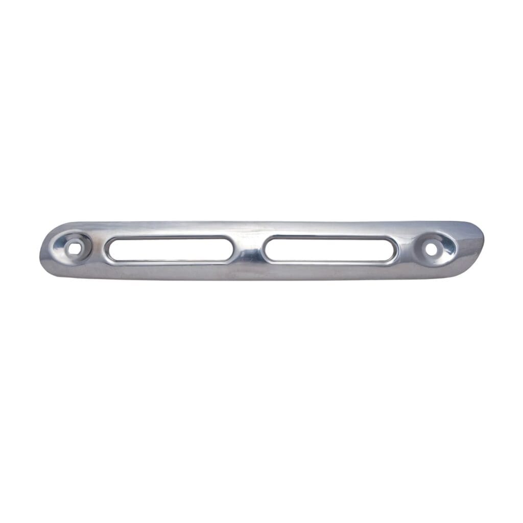 Header Pipe Heat Shield - Polished Stainless | TT500 | XT500 | 1T1 ...